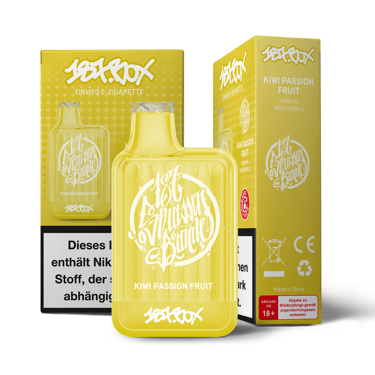 187 Strassenbande Box - Kiwi Passions Frucht- 20mg/ml - Vapestore 24/7 ...