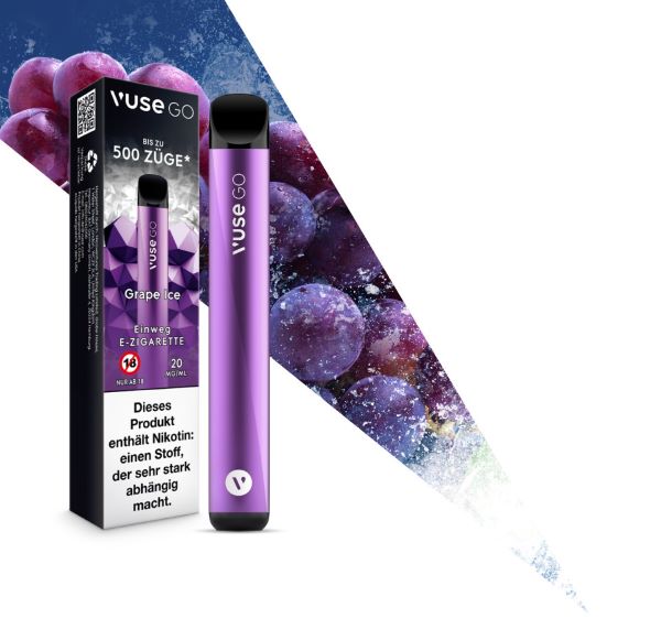 Vuse Go 500 - Grape Ice 20mg/ml - Vapestore 24/7 - Ihr Online Shop für ...