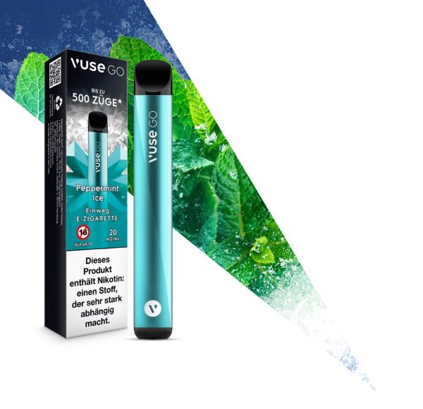 Vuse Go 500 - Peppermint Ice 20mg/ml - Vapestore 24/7 - Ihr Online Shop ...